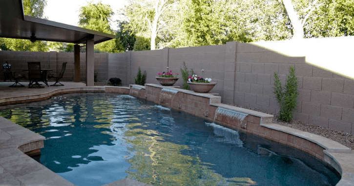 10 Swimming Pool Landscaping Ideas for Phoenix Pools - Shasta Pools